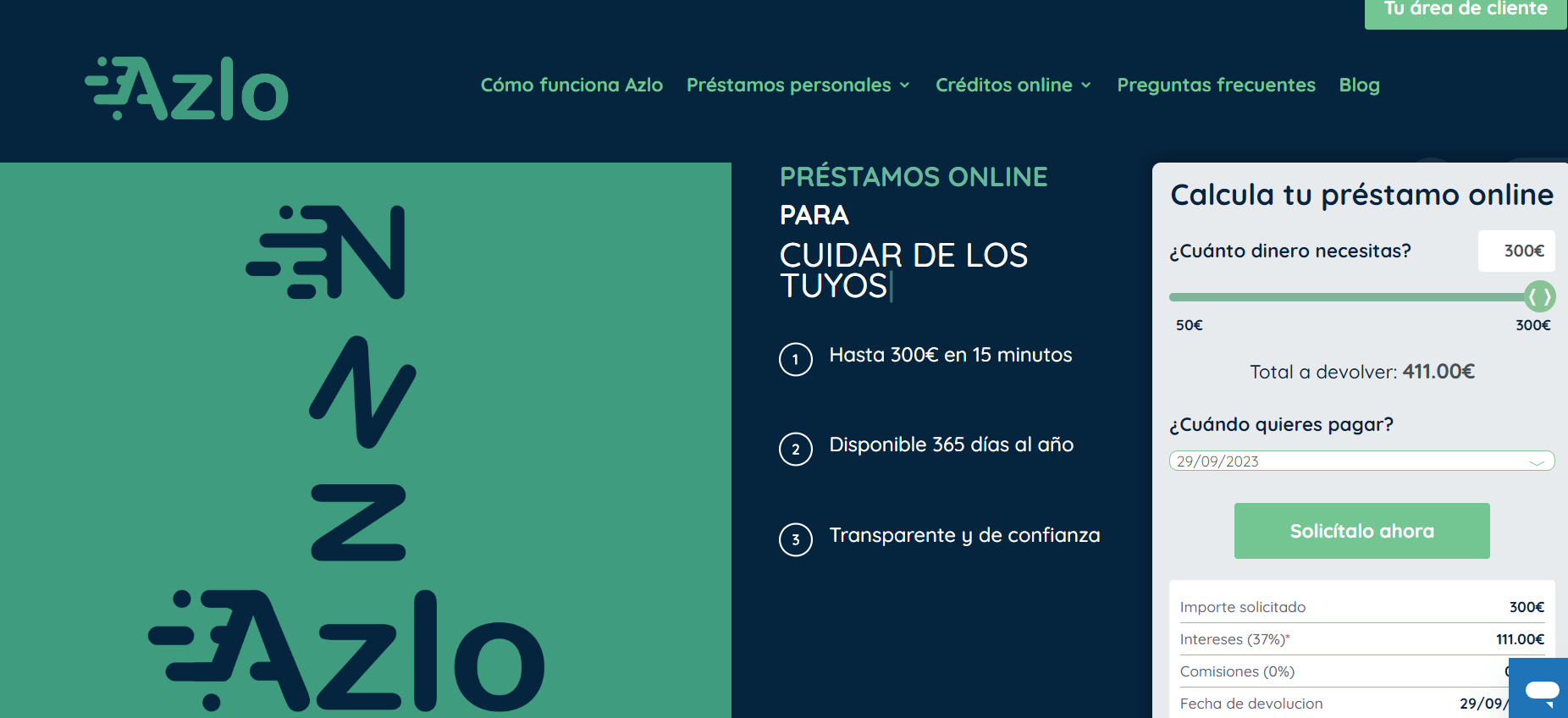 Azlo Préstamos ¿Es Fiable? Opiniones | Review 2025