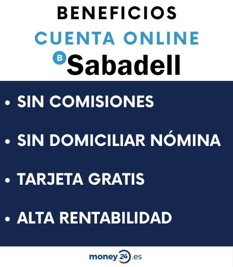 Cuenta online Sabadell remunerada: Opiniones y condiciones